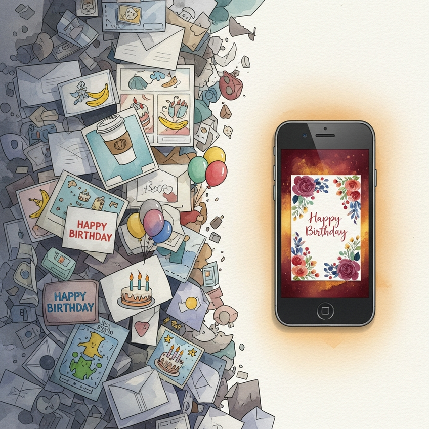 The Evolution from Generic GIFs to Handcrafted Ecards | 2050cards ...
