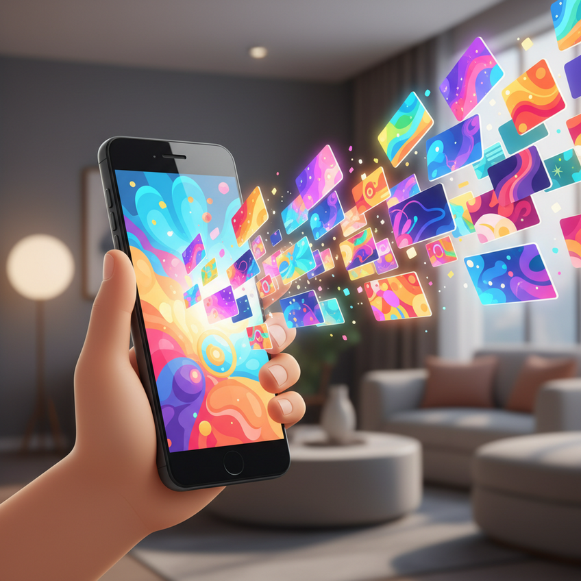 The Future of Greetings Arriving on a Smartphone | 2050cards | eCards ...